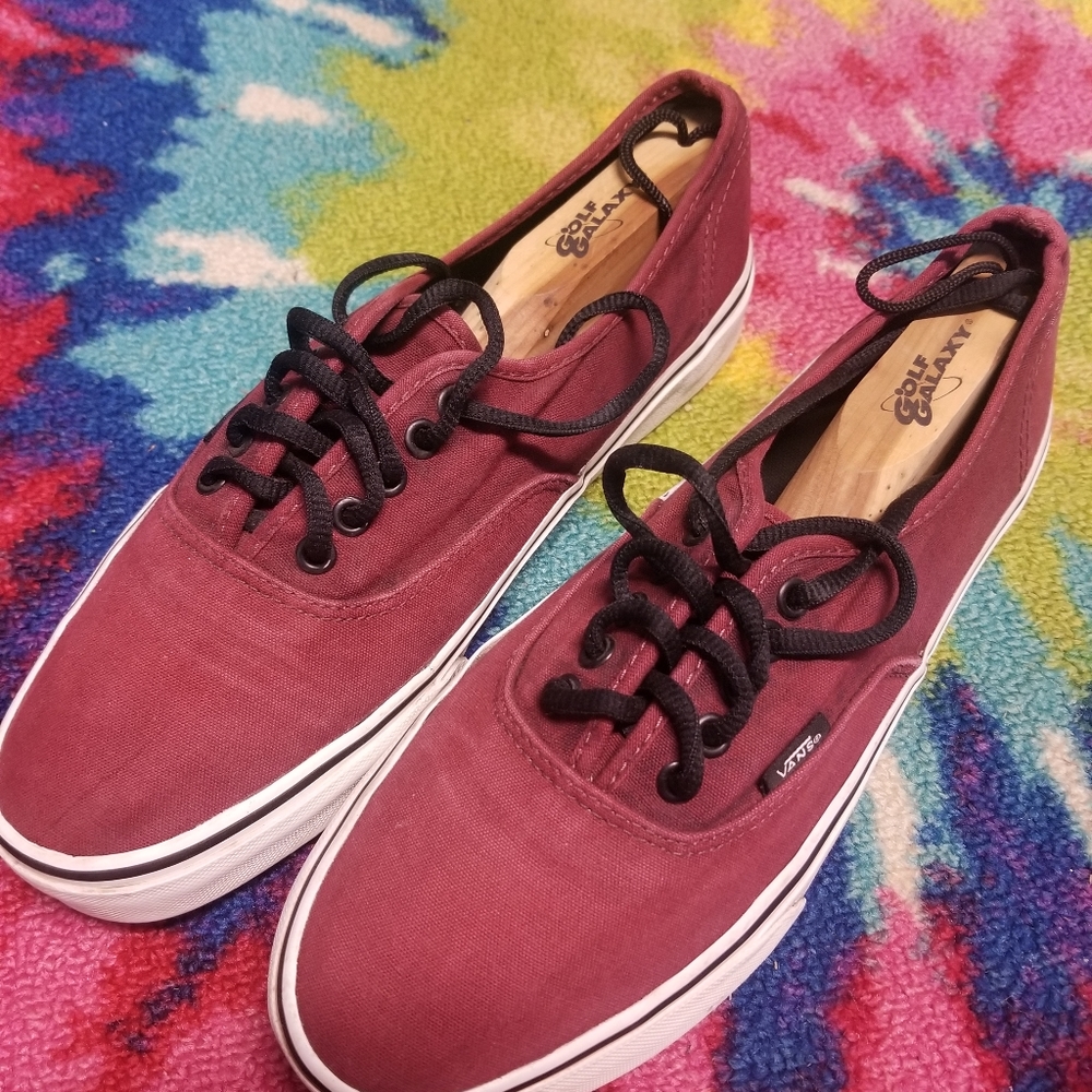 Vans Dark Red Sneakers - Gem